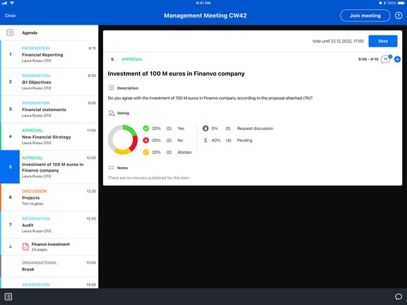 Sherpany | An overview of decision logs in meetings